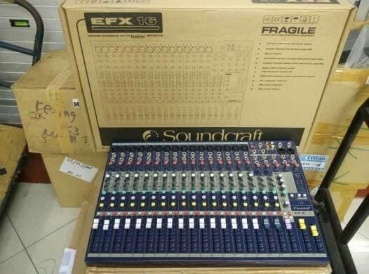 Mixer Soundcraft EFX 16 ( 16 Chanel ) | Lazada Indonesia