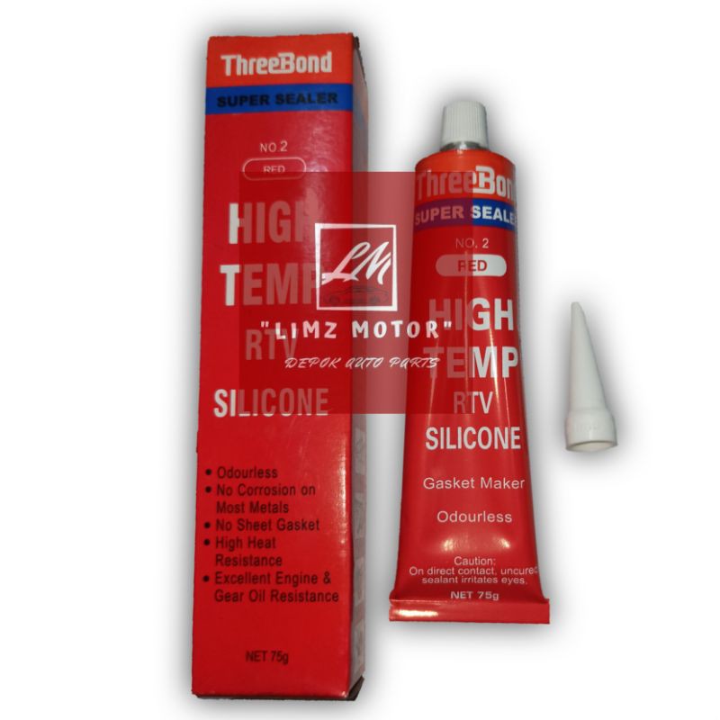 Super Sealer-Lem Silicone ThreeBond RTV RED No.2 75g | Lazada Indonesia