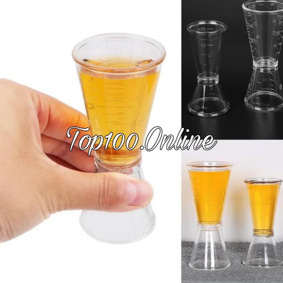 Top100 Jigger Measure Cup Gelas Ukur Takar Transparan Bagus 10 20ml 20 40ml Lazada Indonesia