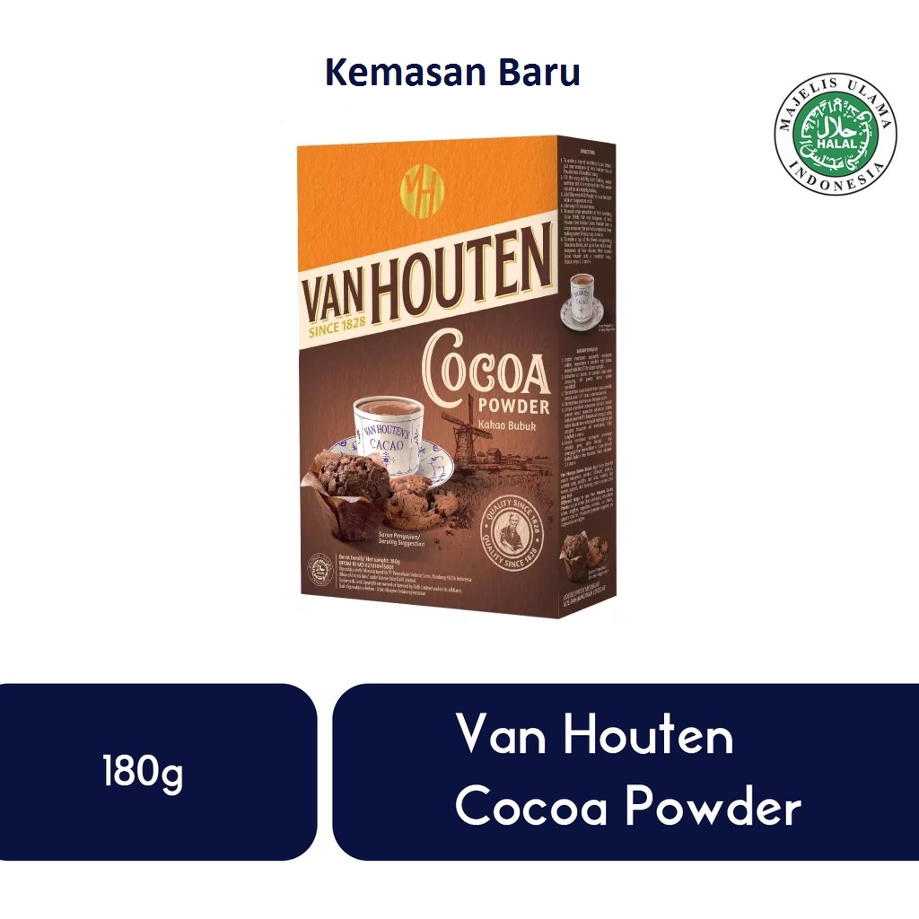 VAN HOUTEN Cocoa Powder Coklat Bubuk | Lazada Indonesia