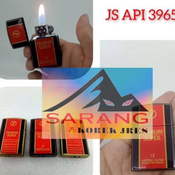 Korek Api Roda Cool The Lighter Motif Djarum Super | Lazada Indonesia