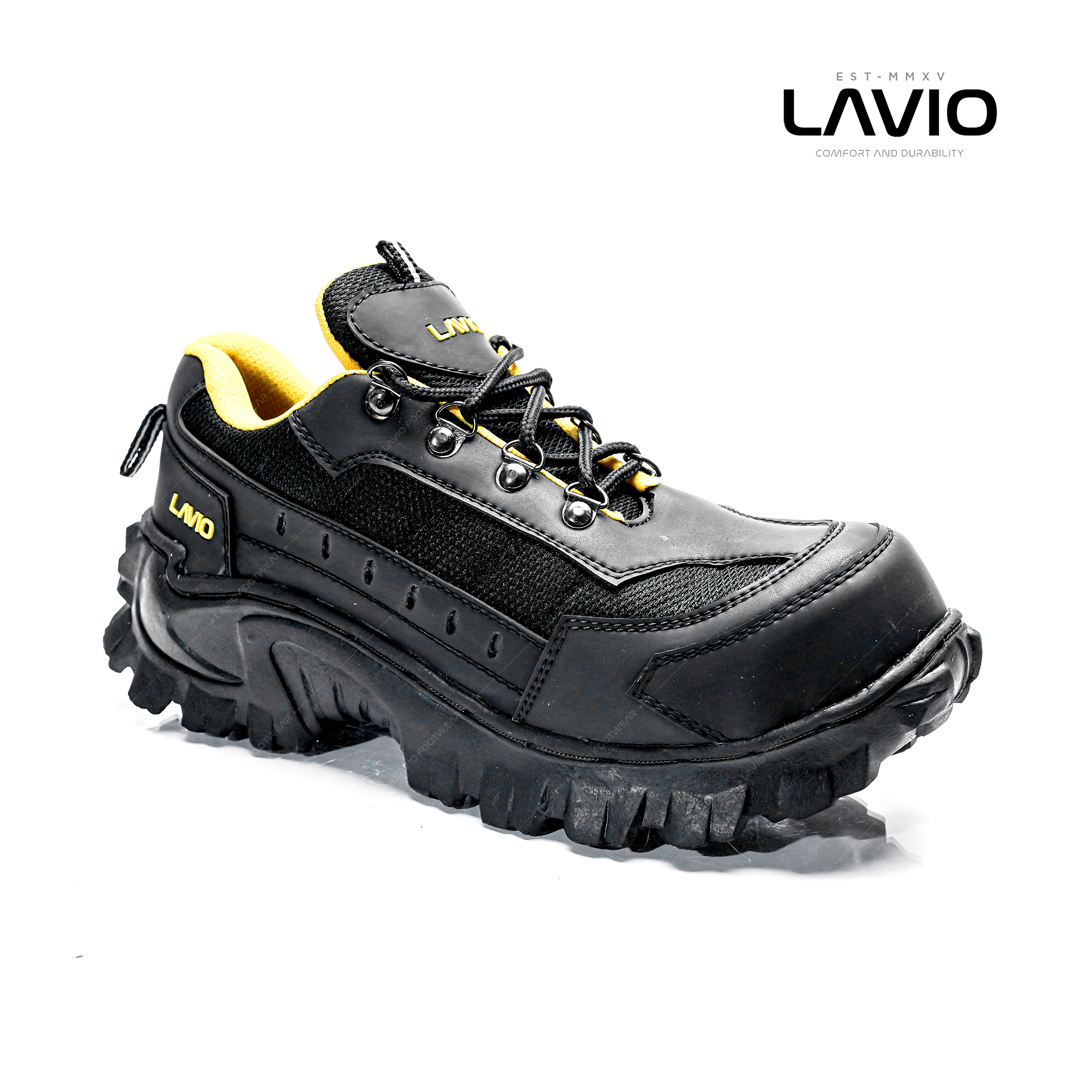 Sepatu Pria Safety Gunung Boot Ujung Besi Bot Cowok Keren Buat Gaya ...