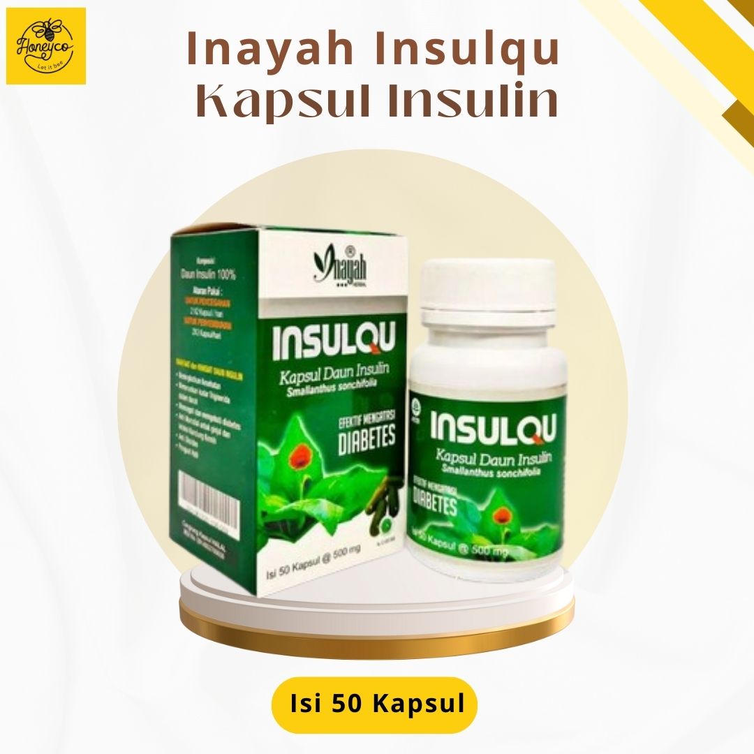 Kapsul Daun Insulin isi 50 kapsul | insulin obat diabetes teh insulin ...