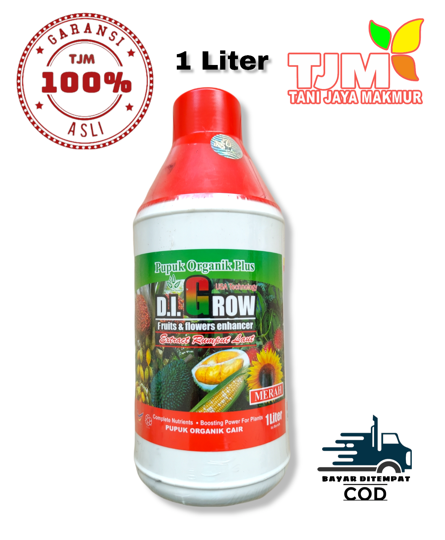 D.I.GROW MERAH 1L D.I.GROW Digrow Merah FRUITS DAN FLOWERS 1L Enhancer ...