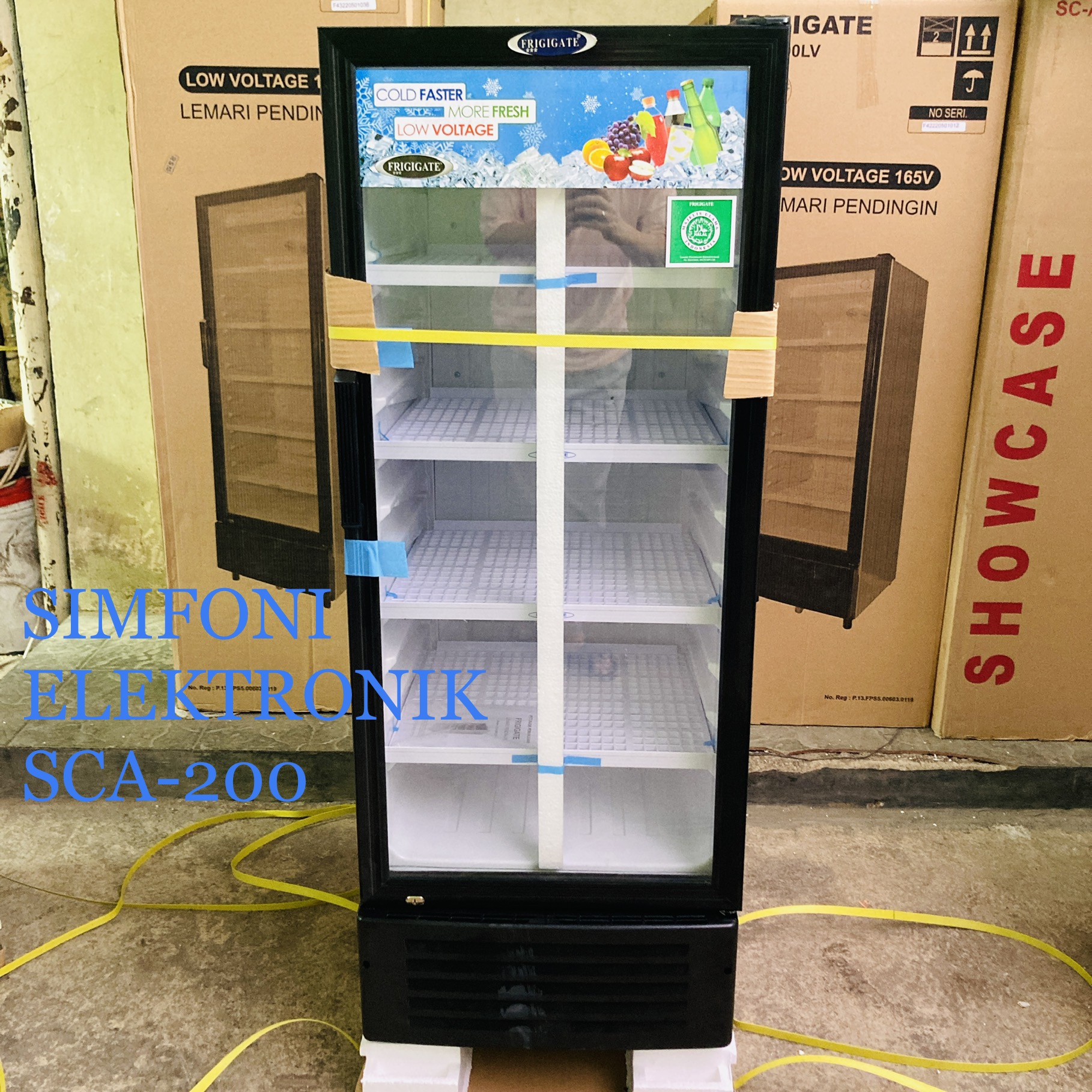 FRIGIGATE Showcase Chiller SCA-200 LV Original Garansi Resmi SCA200LV ...