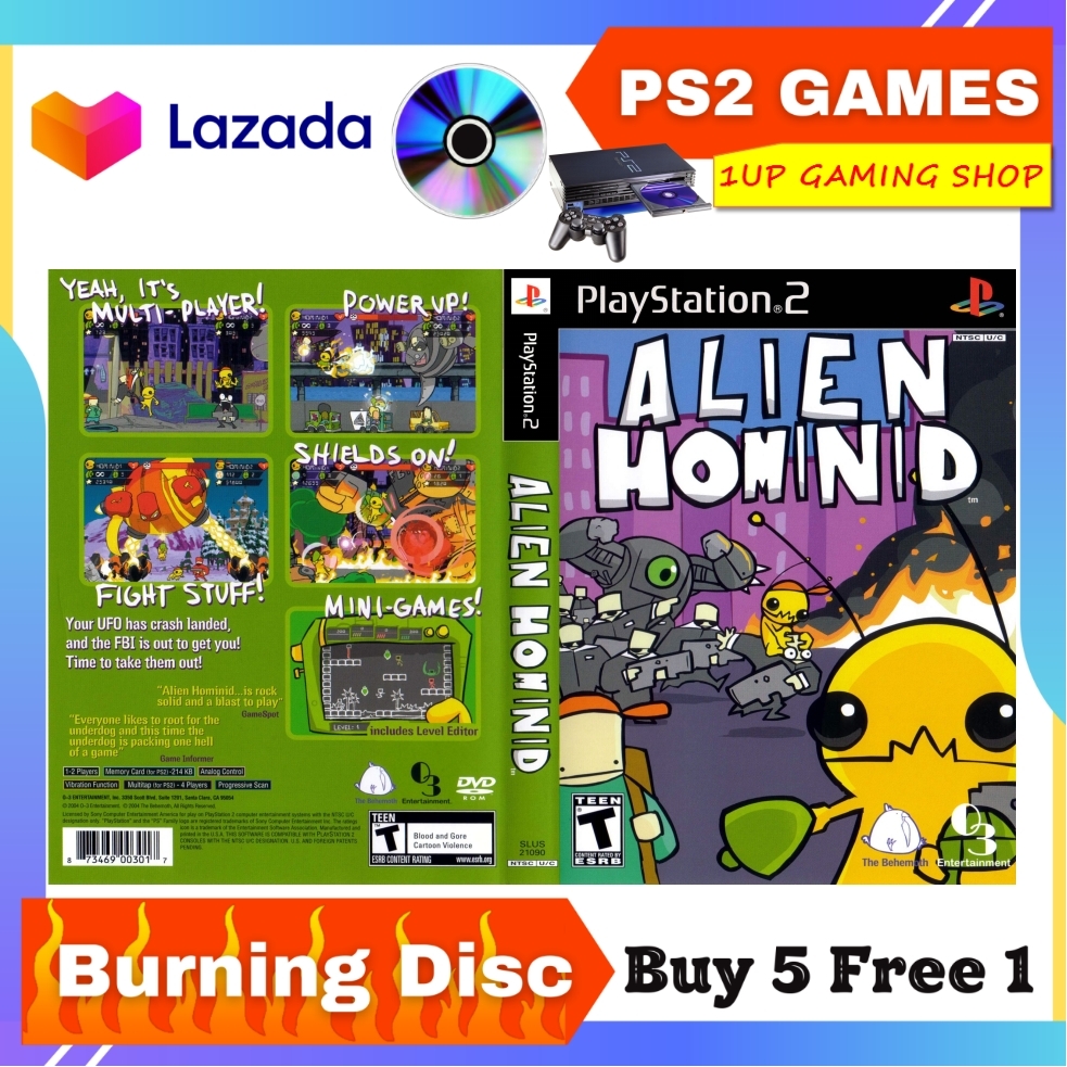 Kaset DVD Game PS2 Alien Hominid | Lazada Indonesia