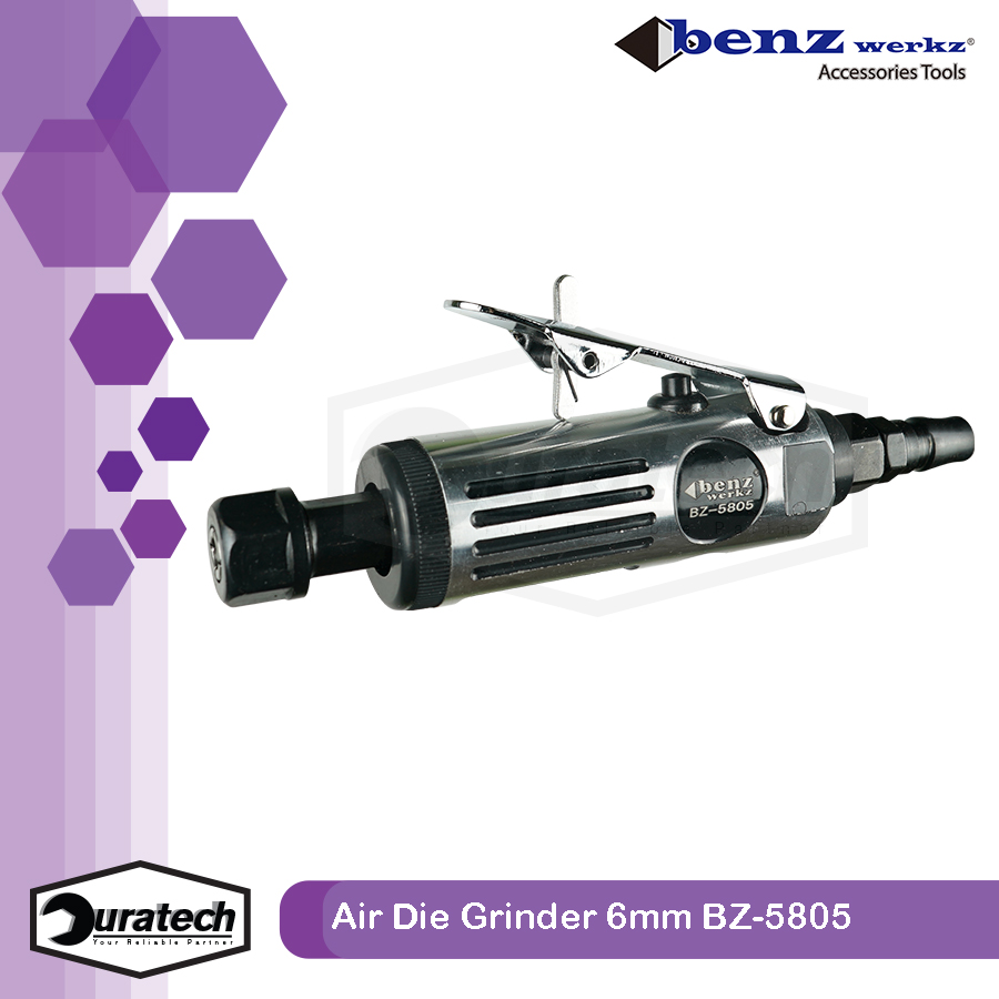 Benz werkz Air die grinder 3mm 6mm / Mesin gerinda angin 6mm 1/4 ...