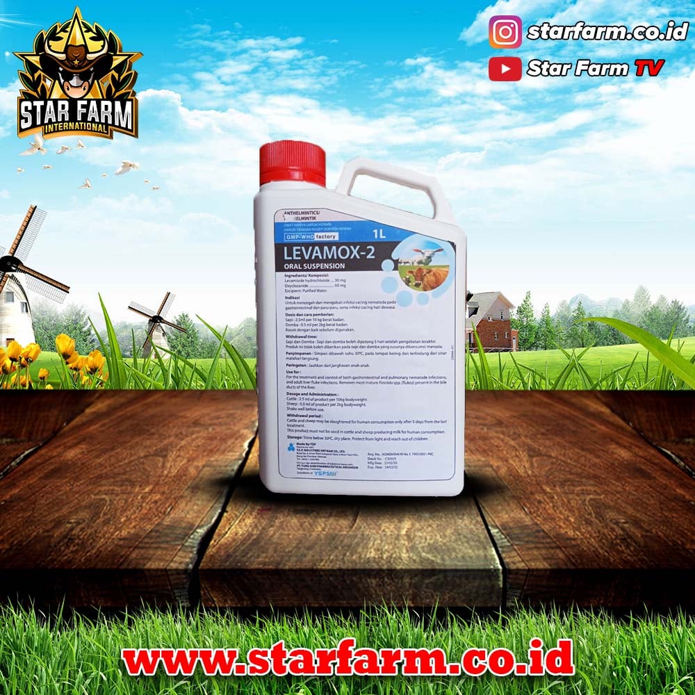 Levamox-2 Oral 1 Ltr - Star Farm | Lazada Indonesia