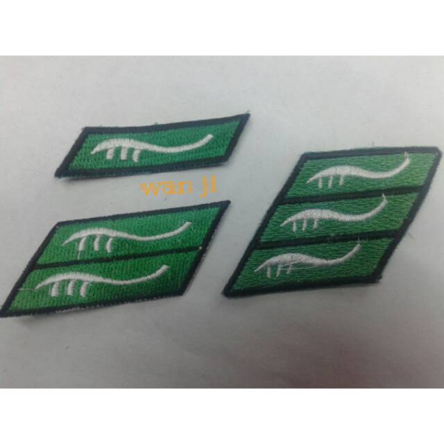 Bed Bordir Pramuka simbol Siaga mula | siaga bantu | siaga tata ...