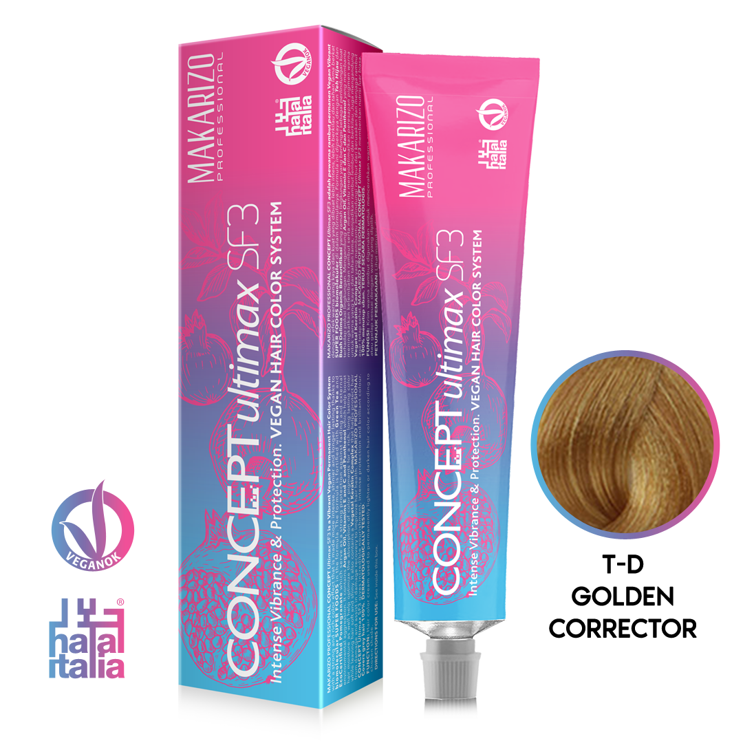 MAKARIZO Concept Ultimax SF3 Hair Color 90ml Vegan / Cat Rambut Halal ...