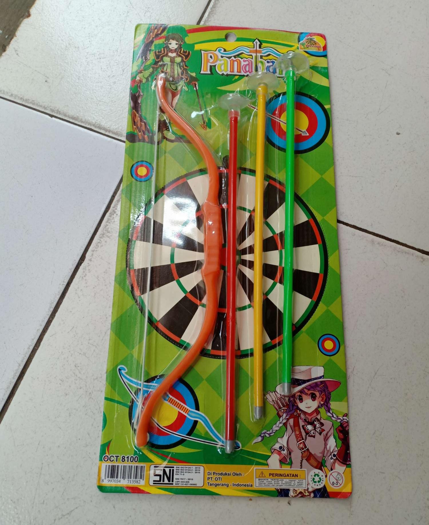 mainan panahan || panah plastik | panah anak anak | Lazada Indonesia