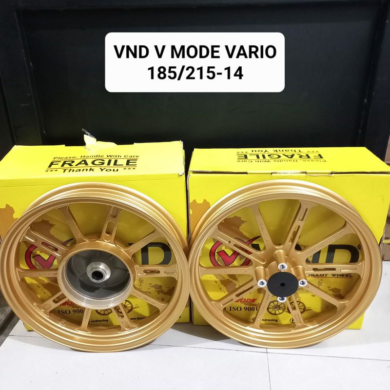 Velg VND V Mode Ring 14 Vario 125 Vario 150 Beat Vario 110 Scoopy Genio Mio Sporty Mio Smile Mio ...