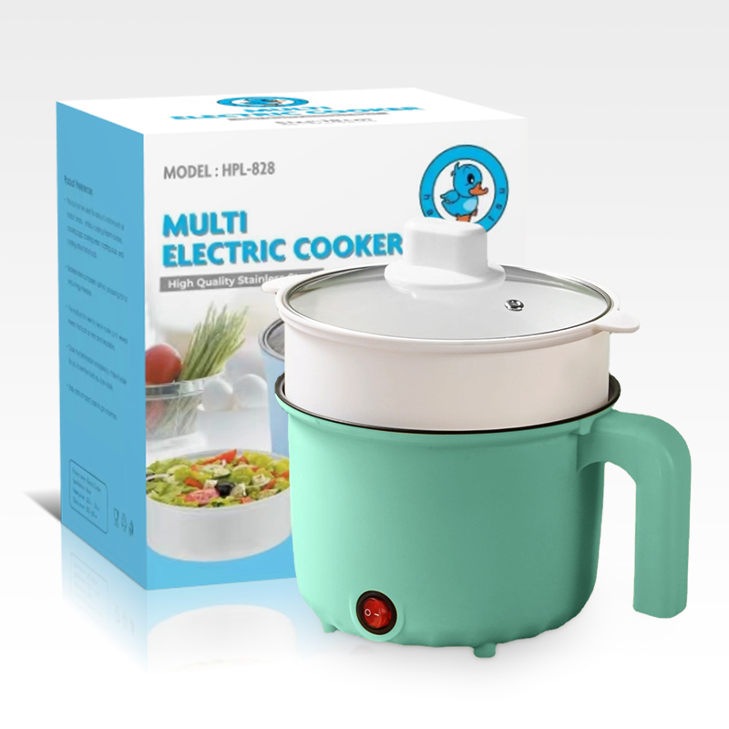 Cooker Elektrik Multifungsi dengan Kukusan Gratis / Panci Mie Instan ...