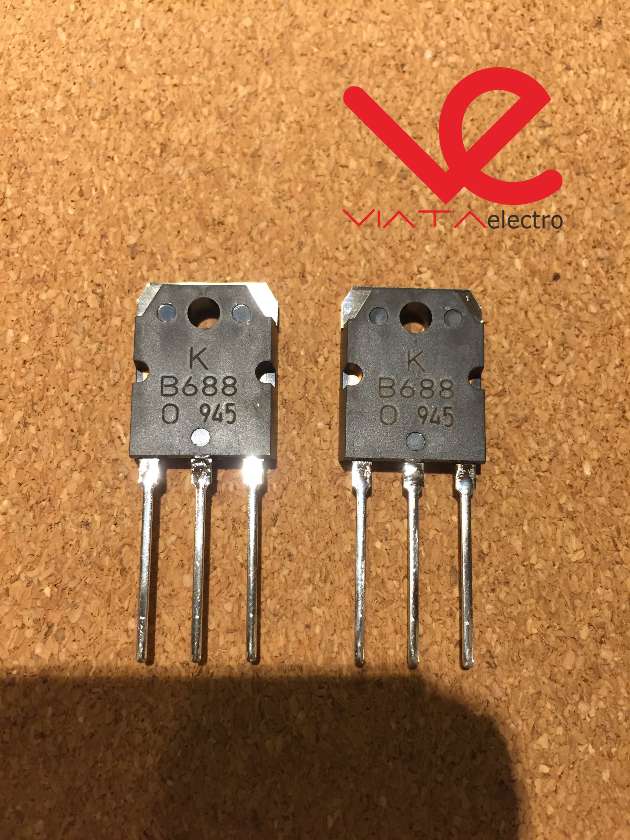 B688 ASLI ORIGINAL (1 BUAH) TRANSISTOR B 688 ORI KOMPONEN ELEKTRONIK ...