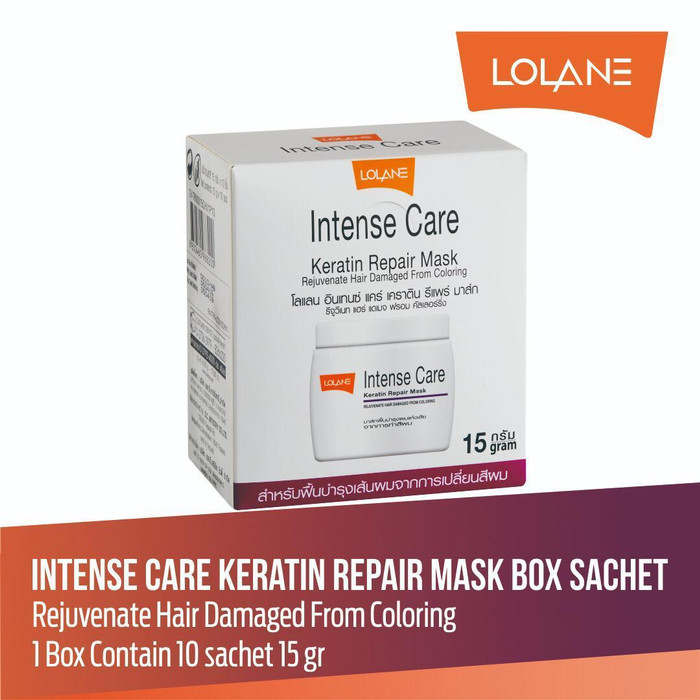 lolane keratin coloring mask box sachet | Lazada Indonesia