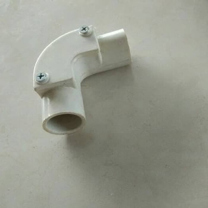 SINTE Knee Pipa Conduit 20 mm I Siku Pipa Kabel Listrik Plastik I Siku ...