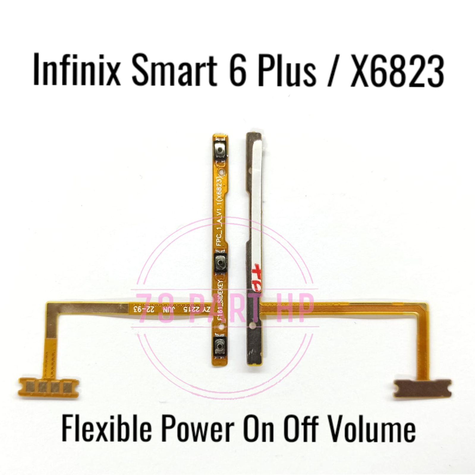 Original Flexible Konektor Power On Off + Volume Infinix Smart 6 Plus ...
