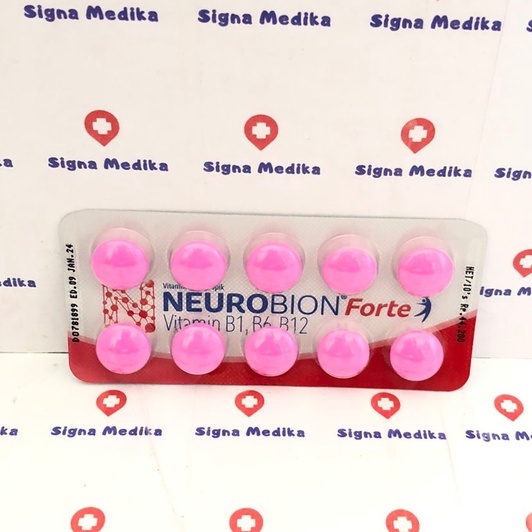 Neurobion Forte 5000mcg Isi 10tablet - Multivitamin Neurotropik ...