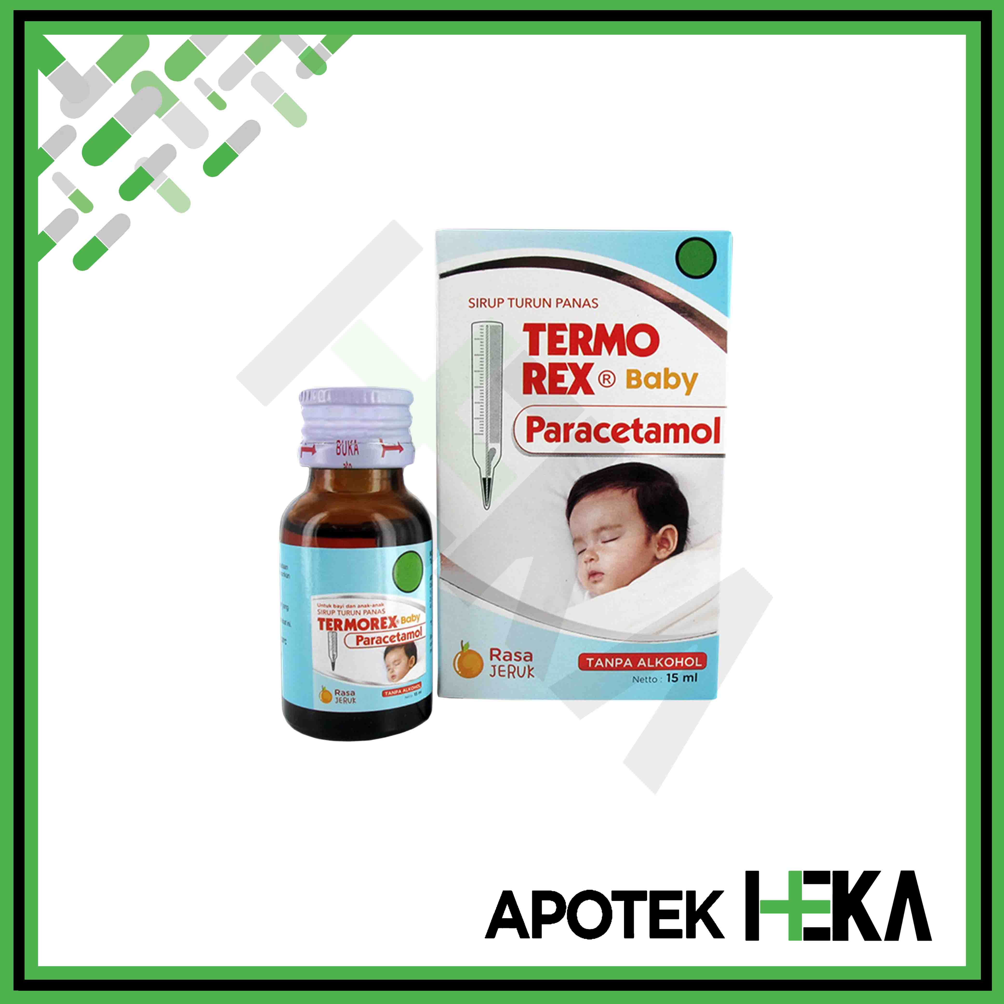 Termorex Baby Botol 15 ml - Paracetamol Turun Panas Bayi | Lazada Indonesia