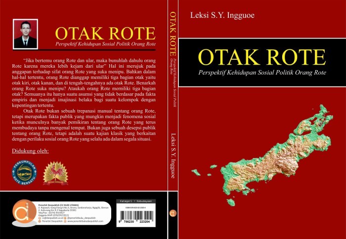 Buku Otak Rote: Perspektif Kehidupan Sosial Politik Orang Rote -HVS 70 ...