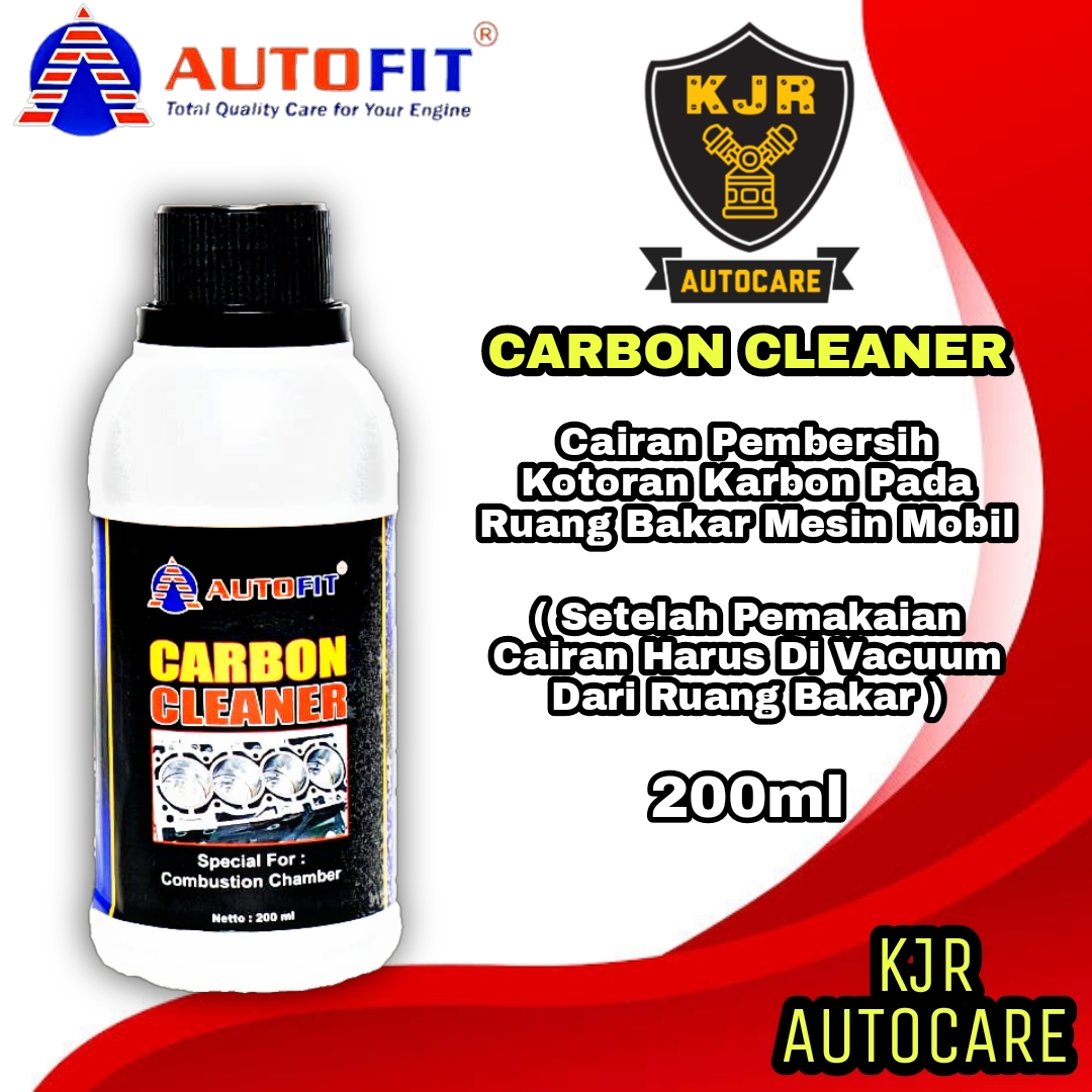 Autofit Carbon Cleaner Cair 200ml Cairan Pembersih Ruang Bakar Mesin ...