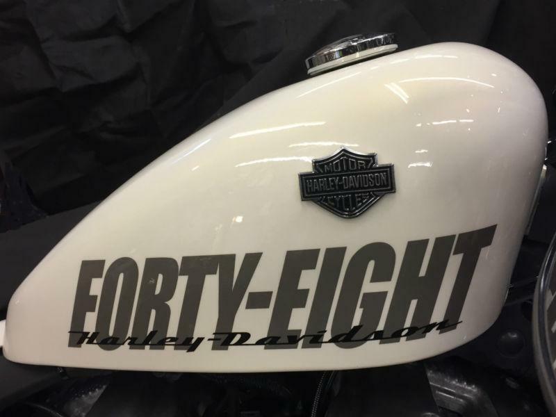 sticker cutting HARLEY-DAVIDSON FORTY EIGHT TANK DECALS STICKERS 1SET ...