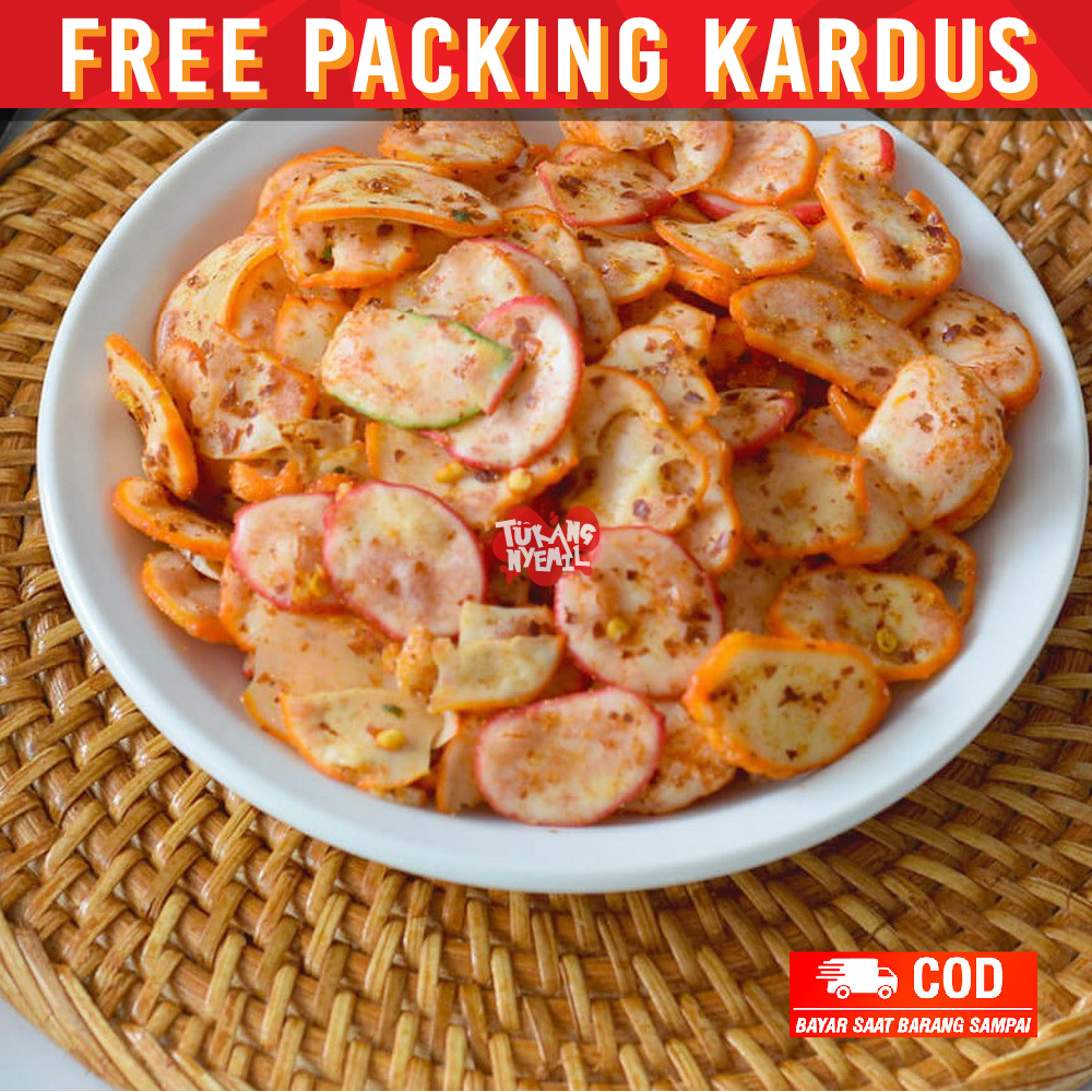 snack kiloan serba pedas 250 gram makanan ringan cemilan camilan ...