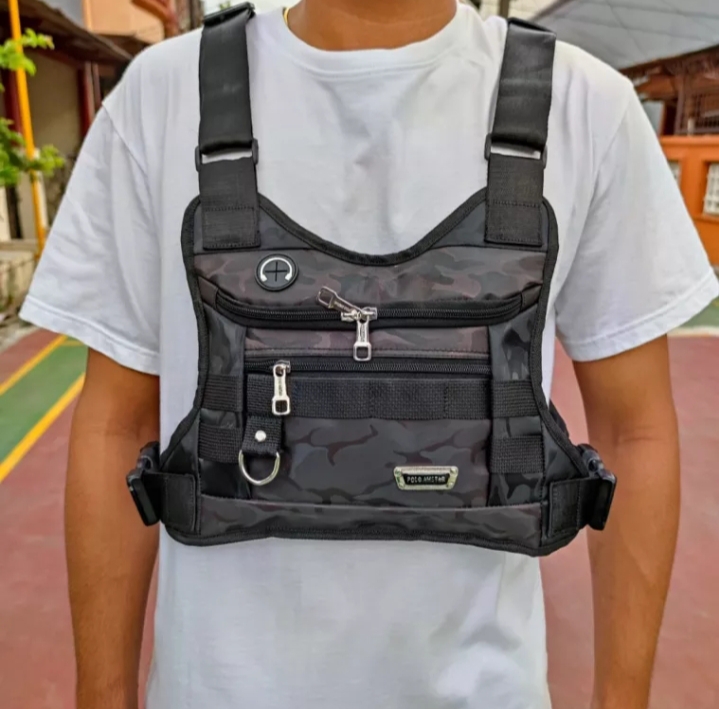 Tas Dada Chest Bag Chest Rig Bag Pria Polo Amstar 100% Real Picture ...