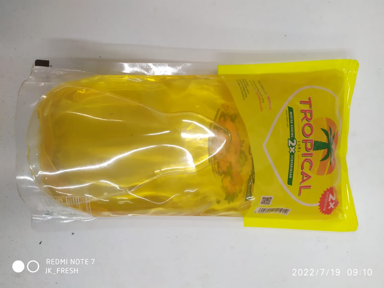 MINYAK GORENG SAWIT TROPICAL REFILL 1 LITER | Lazada Indonesia