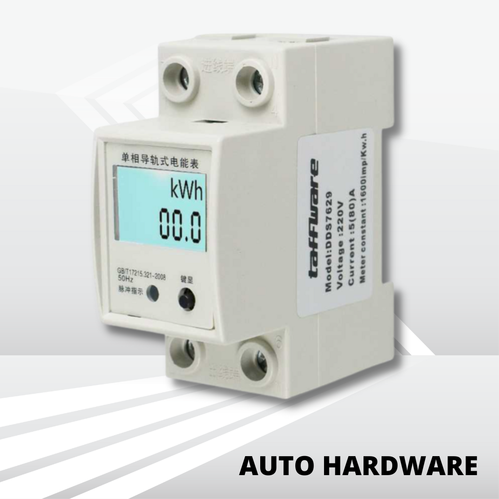 KWH Pengukur Listrik Smart Power Voltmeter 220V 80A / Stop Kontak ...