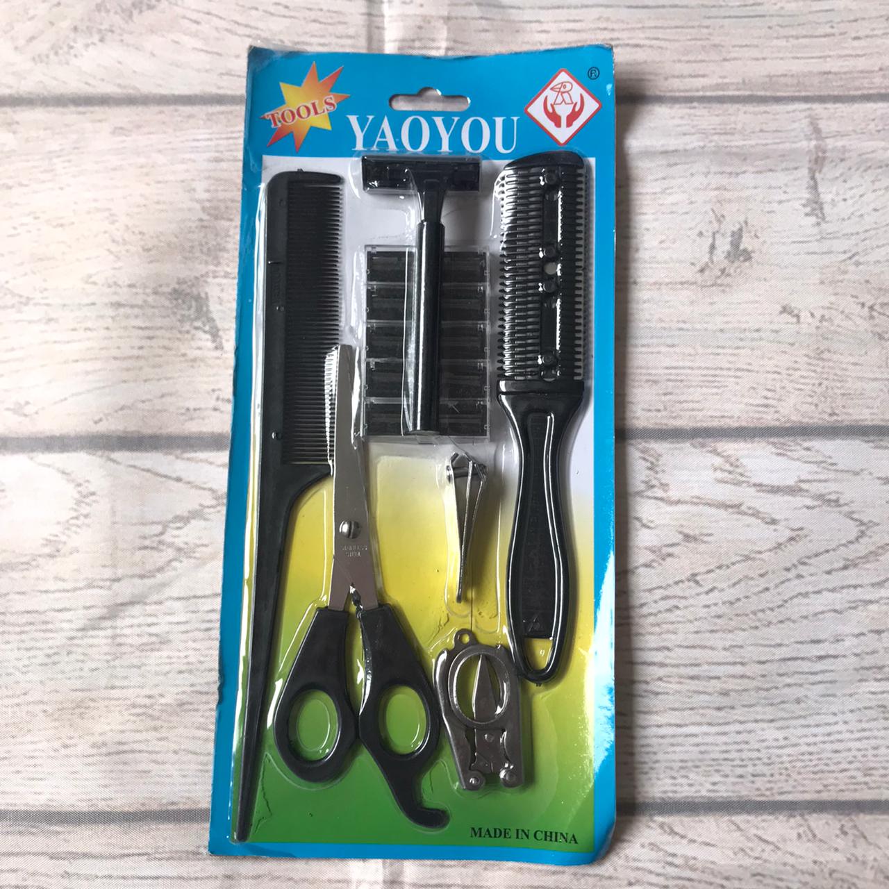 1 SET YAOYOU ALAT CUKUR MANUAL/ 1 SET ALAT CUKUR MURAH/ALAT CUKUR ...