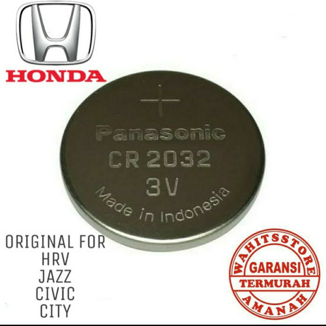 Baterai Remot Remote Kunci Mobil Honda HRV JAZZ CIVIC CITY Original ...