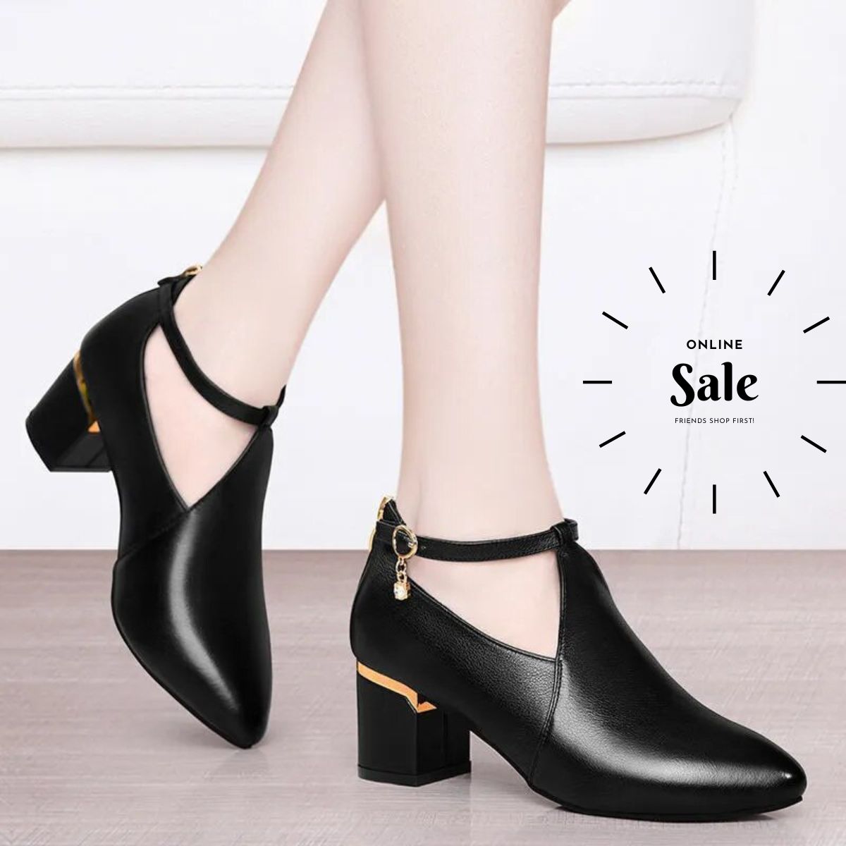 sepatu pantopel meylin semi but | Lazada Indonesia