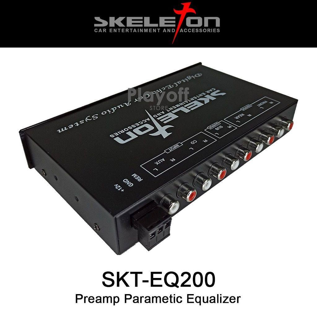 Parametric Equalizer Preamp Karaoke Mobil SKT-EQ100 EQ200 EQ300 | Lazada Indonesia