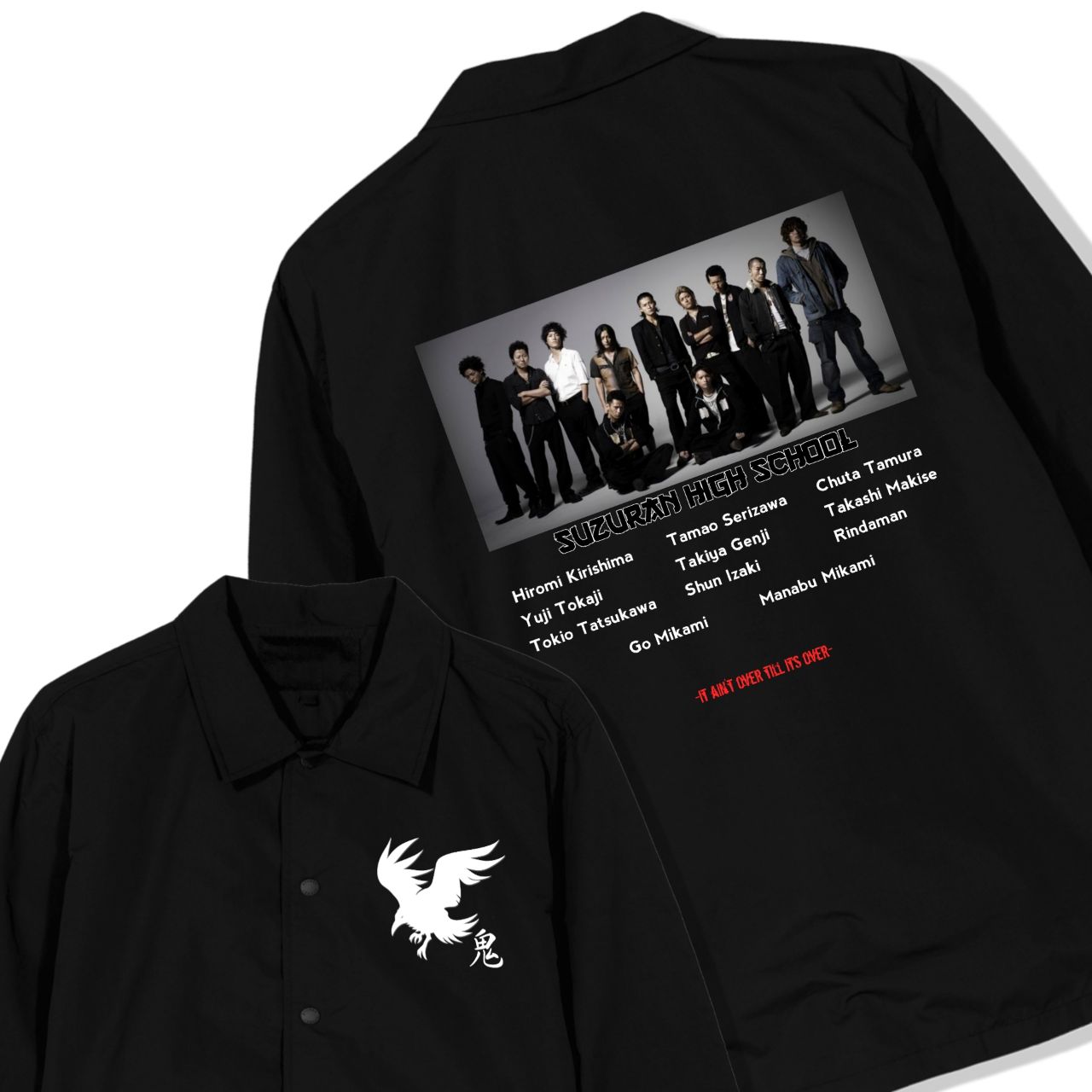 Jaket Coach Crows Zero Suzuran High School | Lazada Indonesia