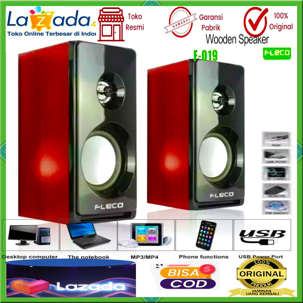 PROMO SEPEAKER FLECO F-019 AKTIF FLECO F 019 ADALAH SEPEAKER MODEL ...