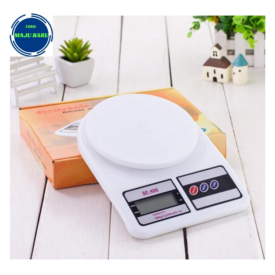 Timbangan Dapur Digital AKURAT gram Hingga 10 Kg Kitchen Scale SF400 3 ...