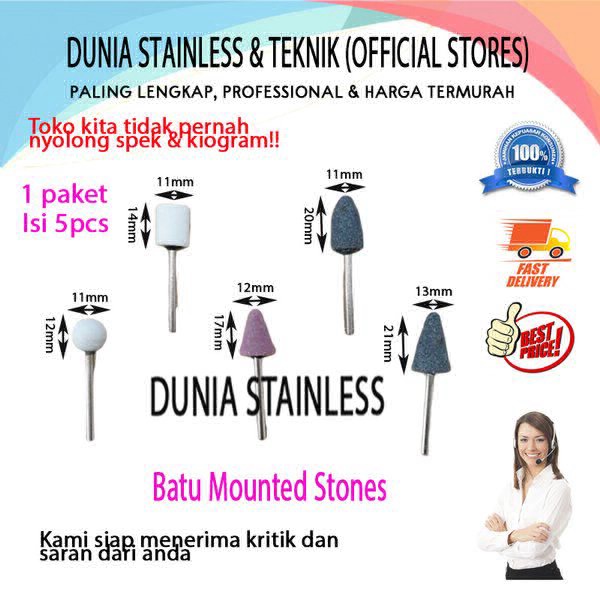 Batu Mounted Stones 3mm | Lazada Indonesia