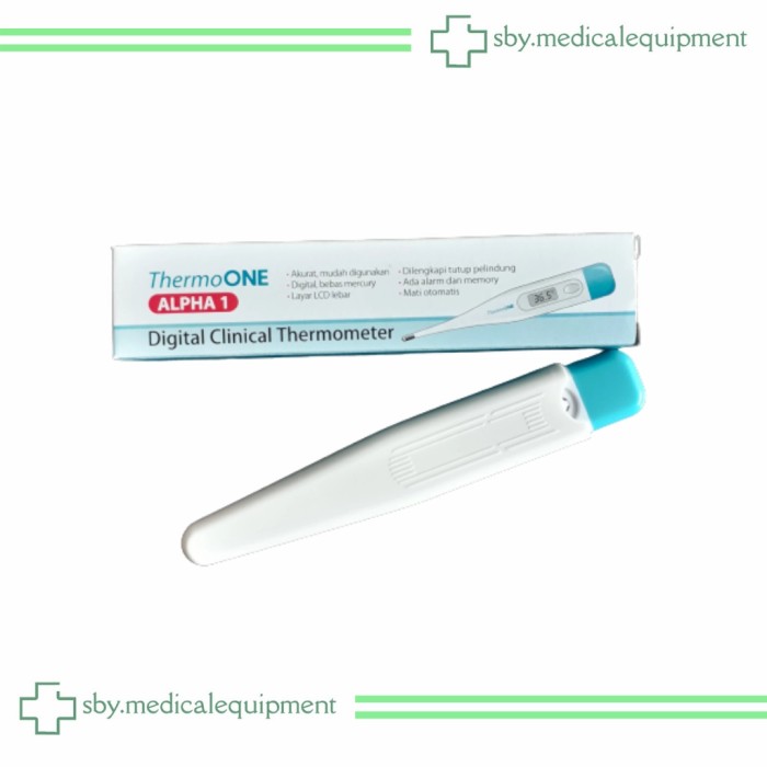 Termometer Digital OneMed / Thermo One Alpha 1 | Lazada Indonesia