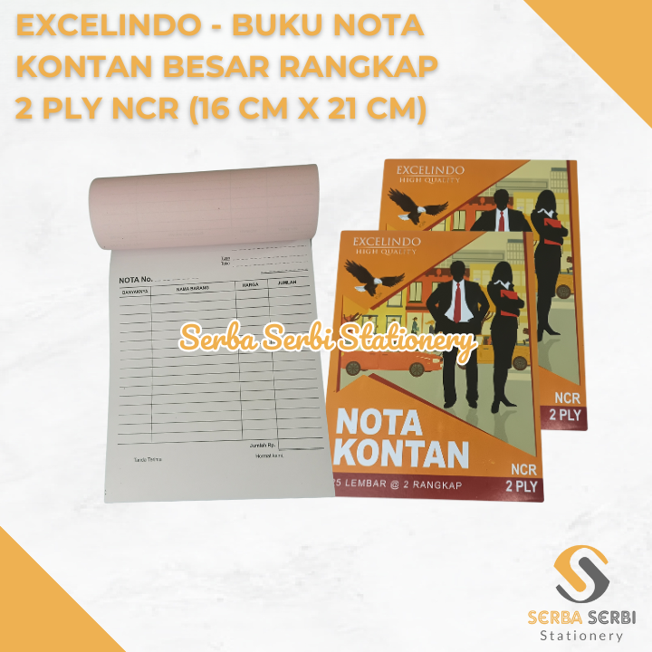 GROSIR (1 PAK ISI 10 BIJI) EXCELINDO - BUKU NOTA KONTAN B2 / BESAR ...