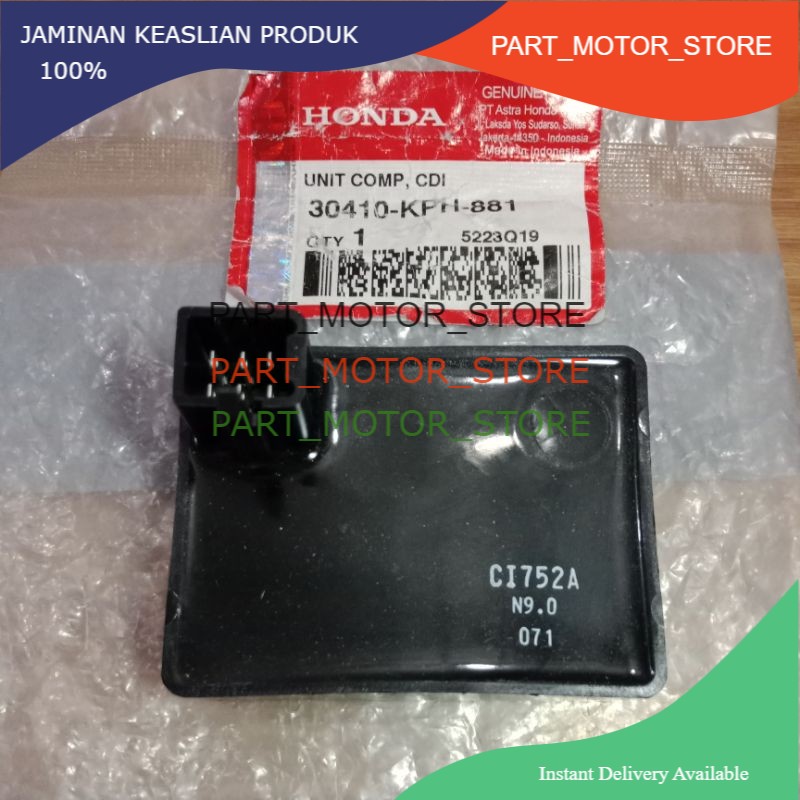 CDI UNIT COMP ECU KPH KARISMA SUPRA X 125 ORIGINAL ORI ASLI HONDA AHM ...