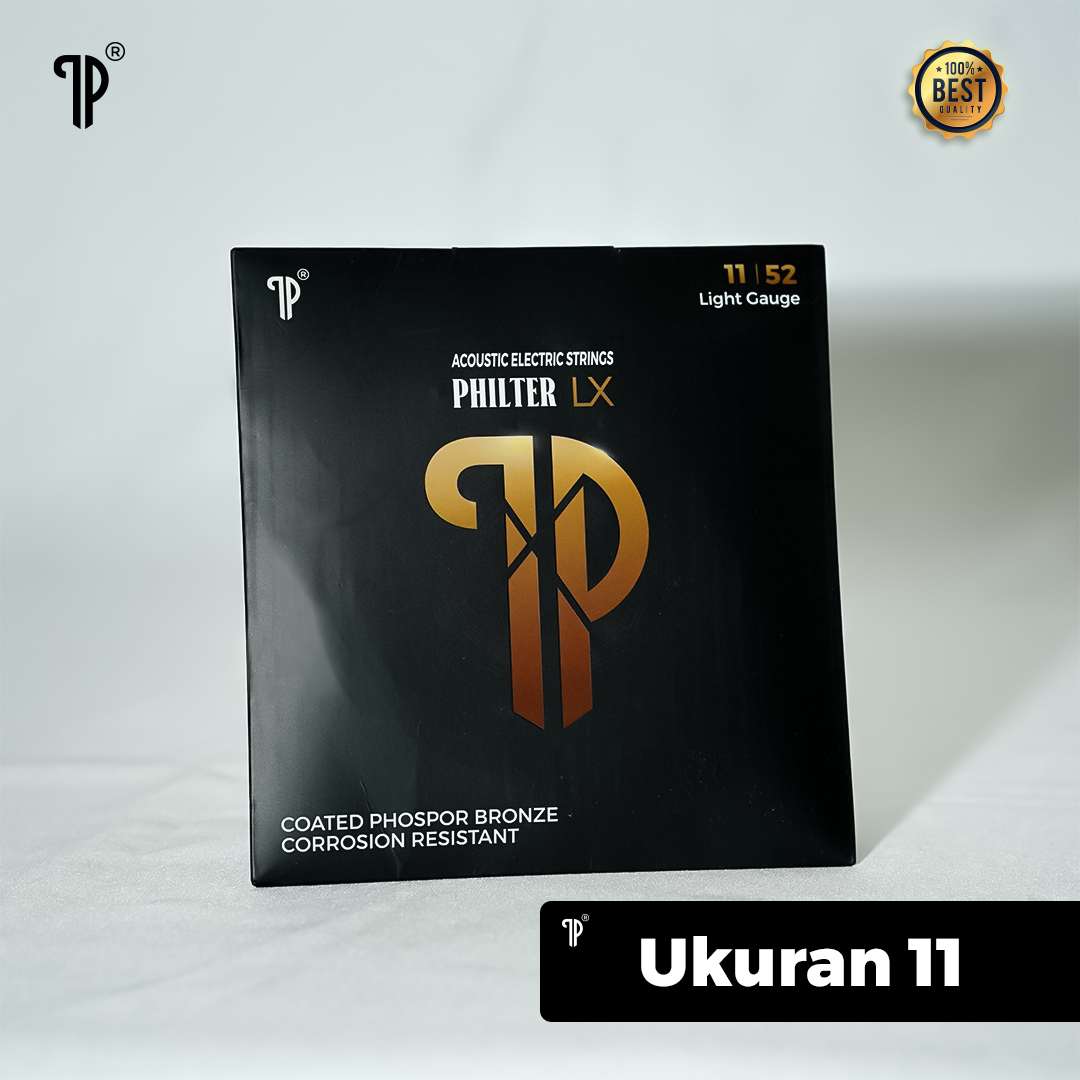 Senar Gitar Akustik String Anti Karat PHILTER ORIGINAL Phospor Bronze ...