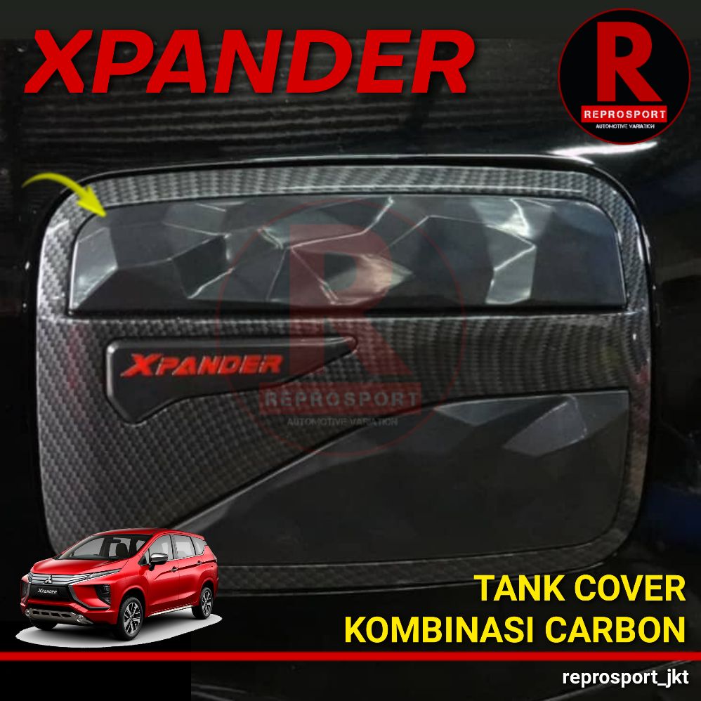 XPANDER TANK COVER KOMBINASI CARBON | Lazada Indonesia