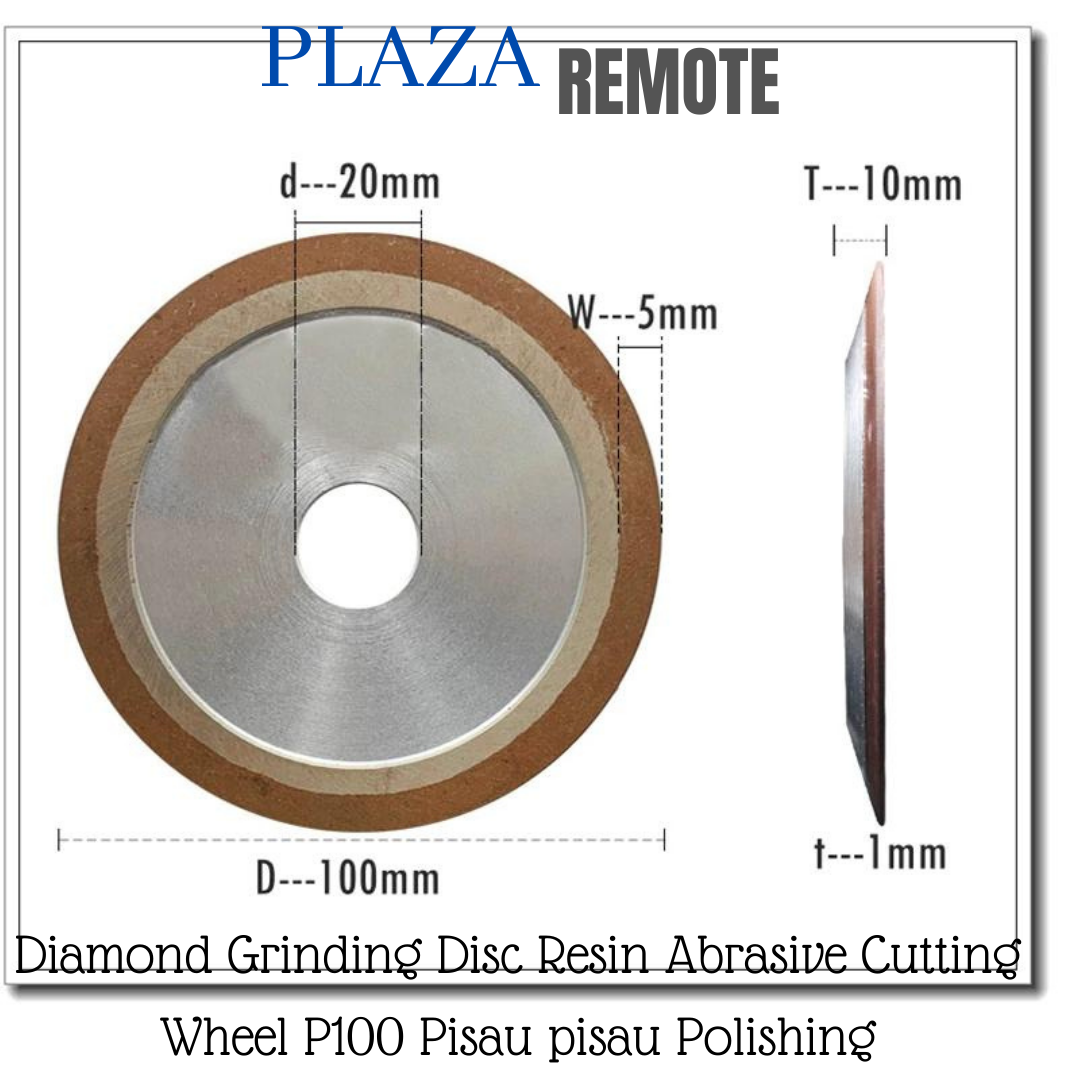 DIAMOND GRINDING DISK GRIT 150 WHEEL 4 inch DISC TCT 2 SISI POLISHING 100 MM | Lazada Indonesia
