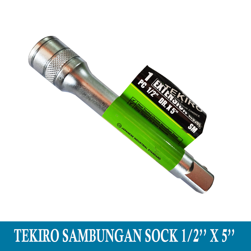 Tekiro Extension Bar 1/2'' X DR x 5 Inch / Sambungan Sock 1/2'' x 5 ...