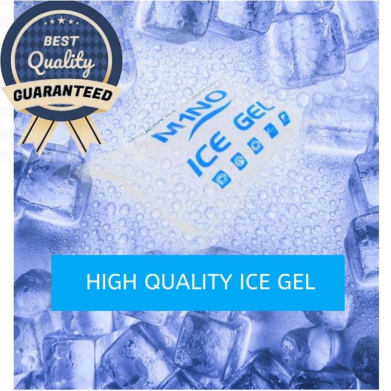 400 / 200 GRAM ICE GEL MINO / ICE GEL PENDINGIN PUTIH / PENGANTI ES ...