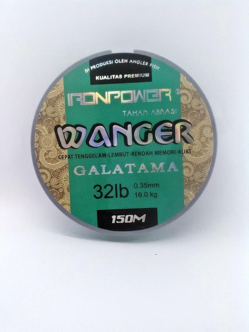 Senar Pancing Galatama Masteran Iron Power Wanger 32 lbs 150m 1pcs ...