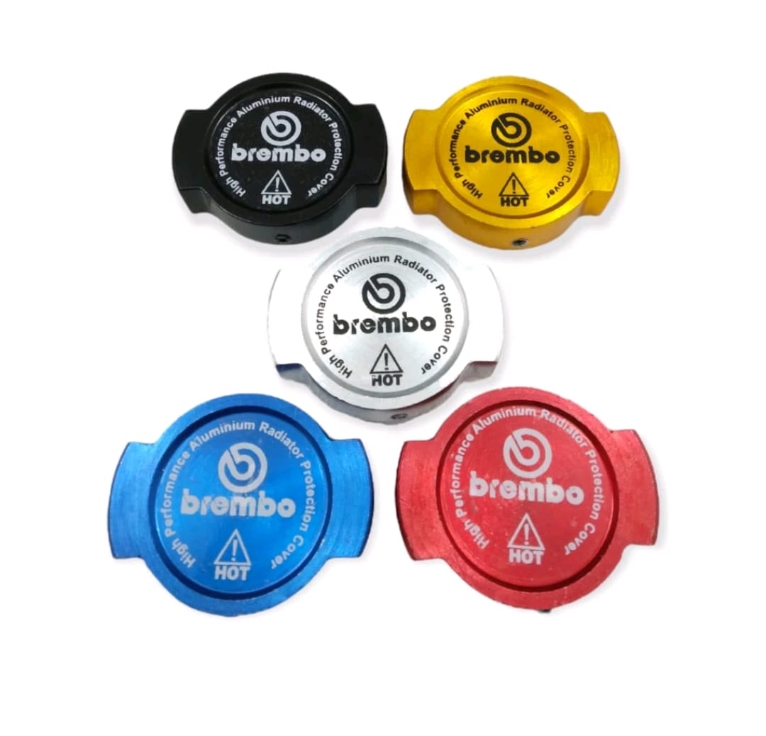 TUTUP RADIATOR CAP CNC / COVER TUTUP CAP RADIATOR UNIVERSAL VARIO PCX ...