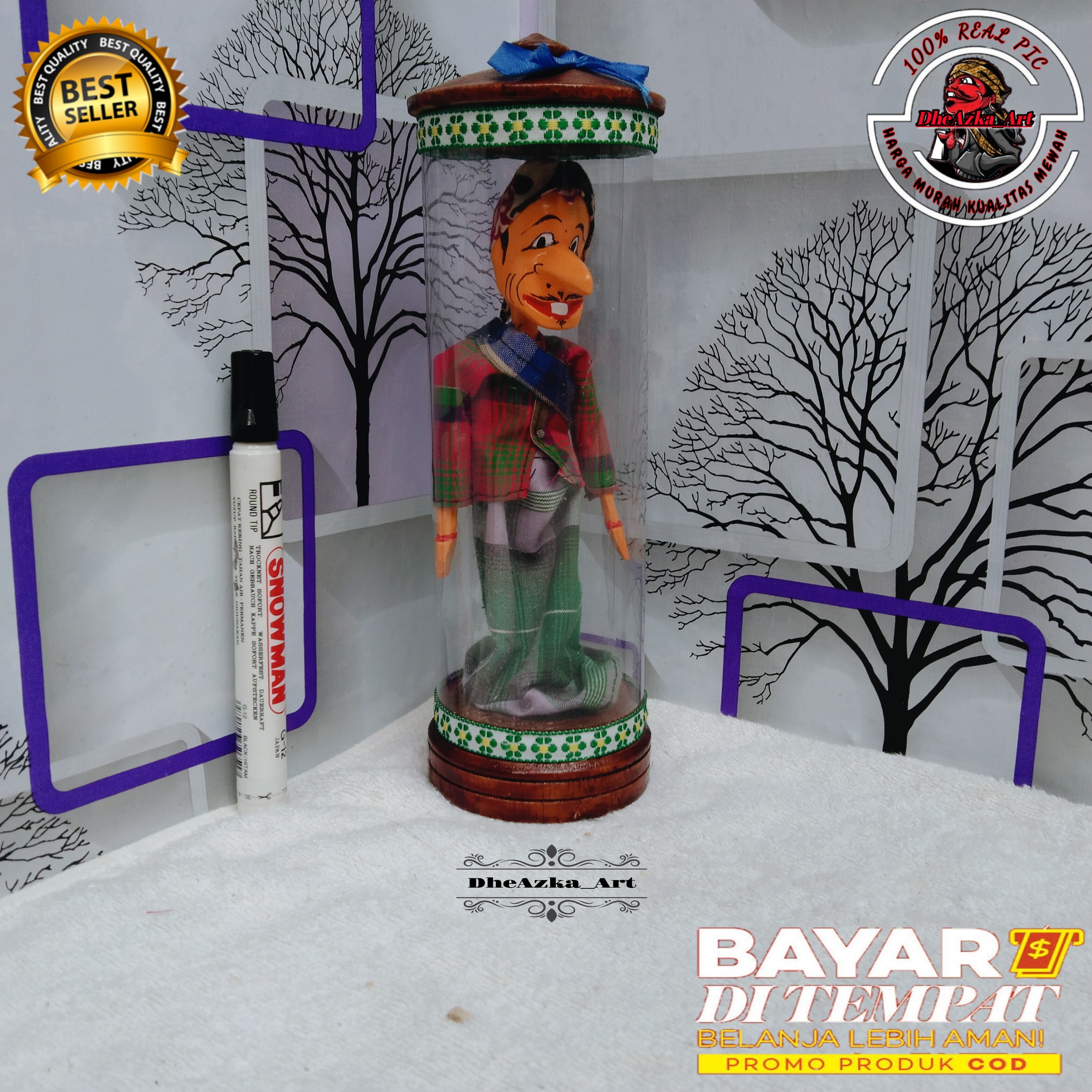 Wayang Golek Wayang Tabung Dawala/Petruk | Lazada Indonesia