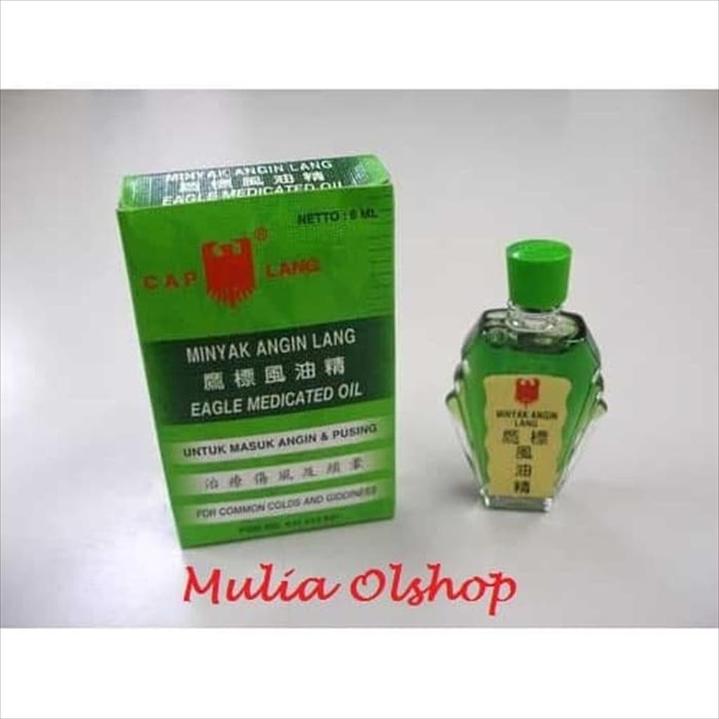 Minyak Angin Lang eagle medicated 0il 6 ml | Lazada Indonesia